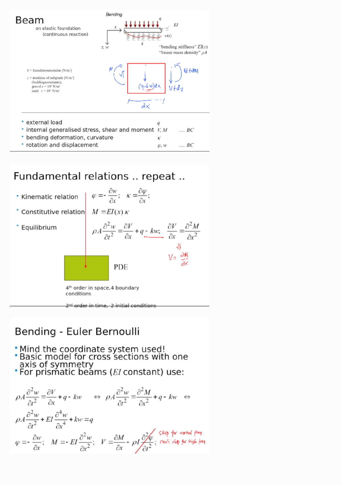 Stsn Structure Mechanics: Course 11 Lecture Notes 223533 - Studeersnel