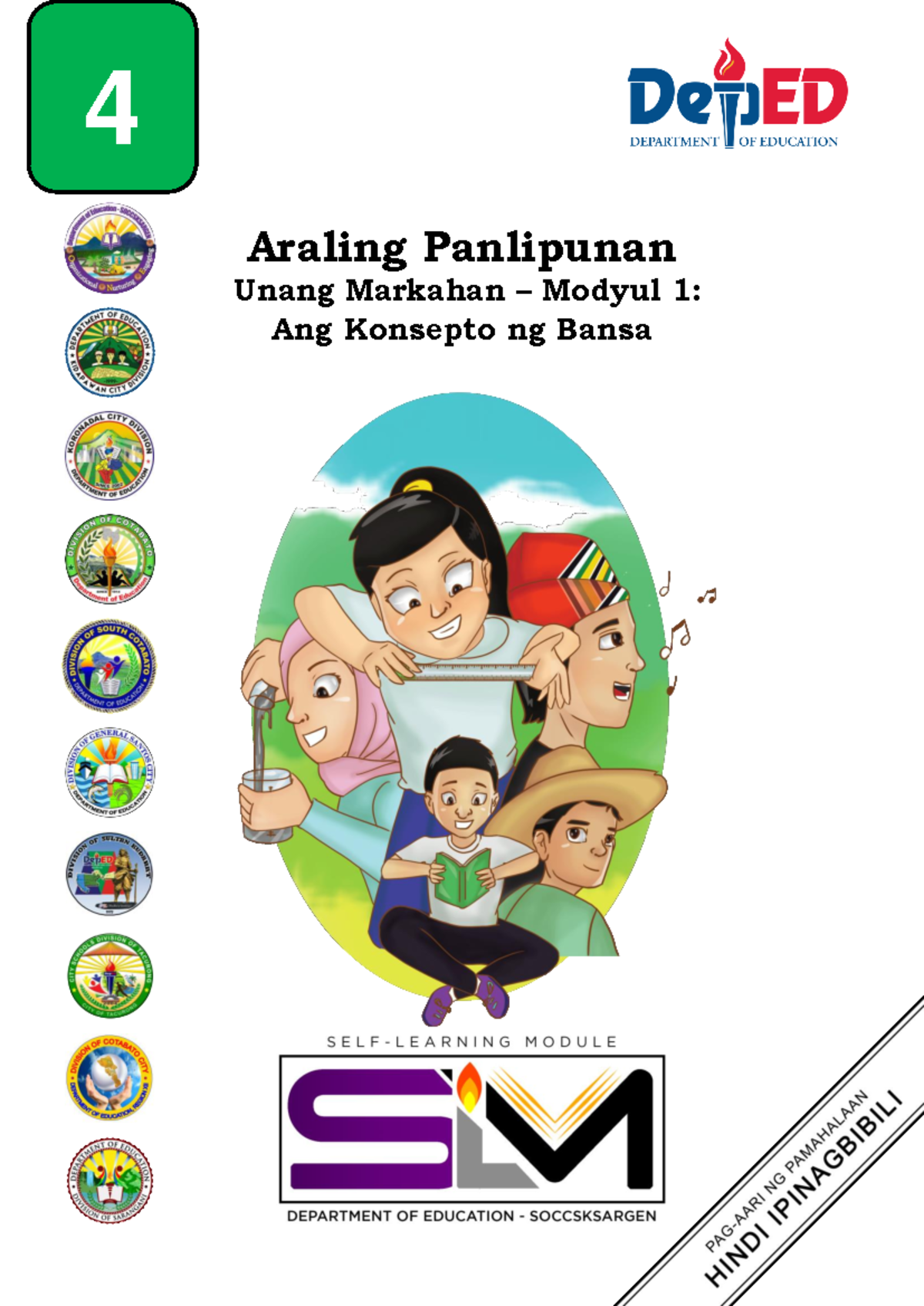 AP4 Q1 M1: Pag-unawa sa Konsepto ng Bansa at mga Elemento Nito - Studocu