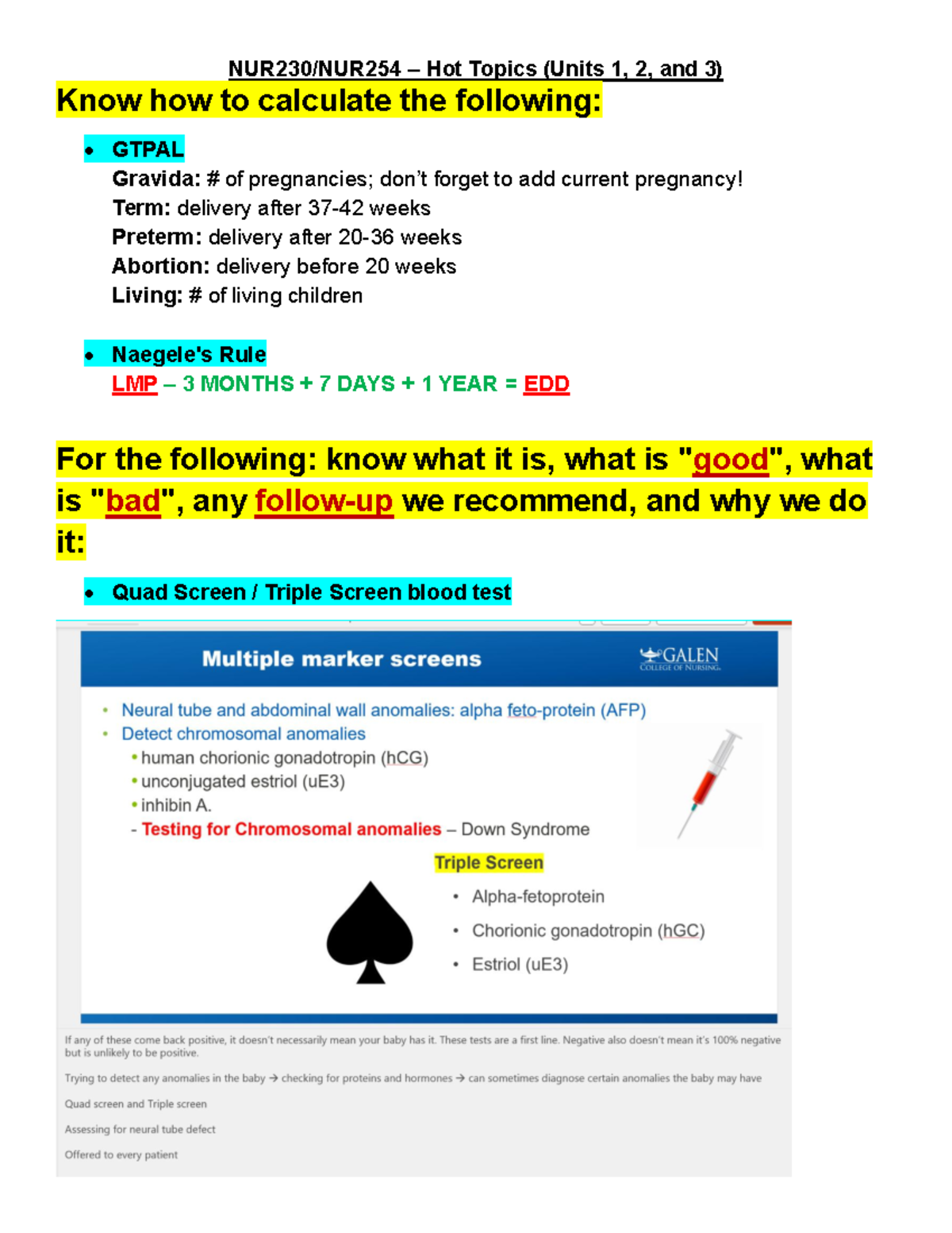 EXAM 1 Study Guide: Key Concepts from Units 1, 2, and 3 - Studocu
