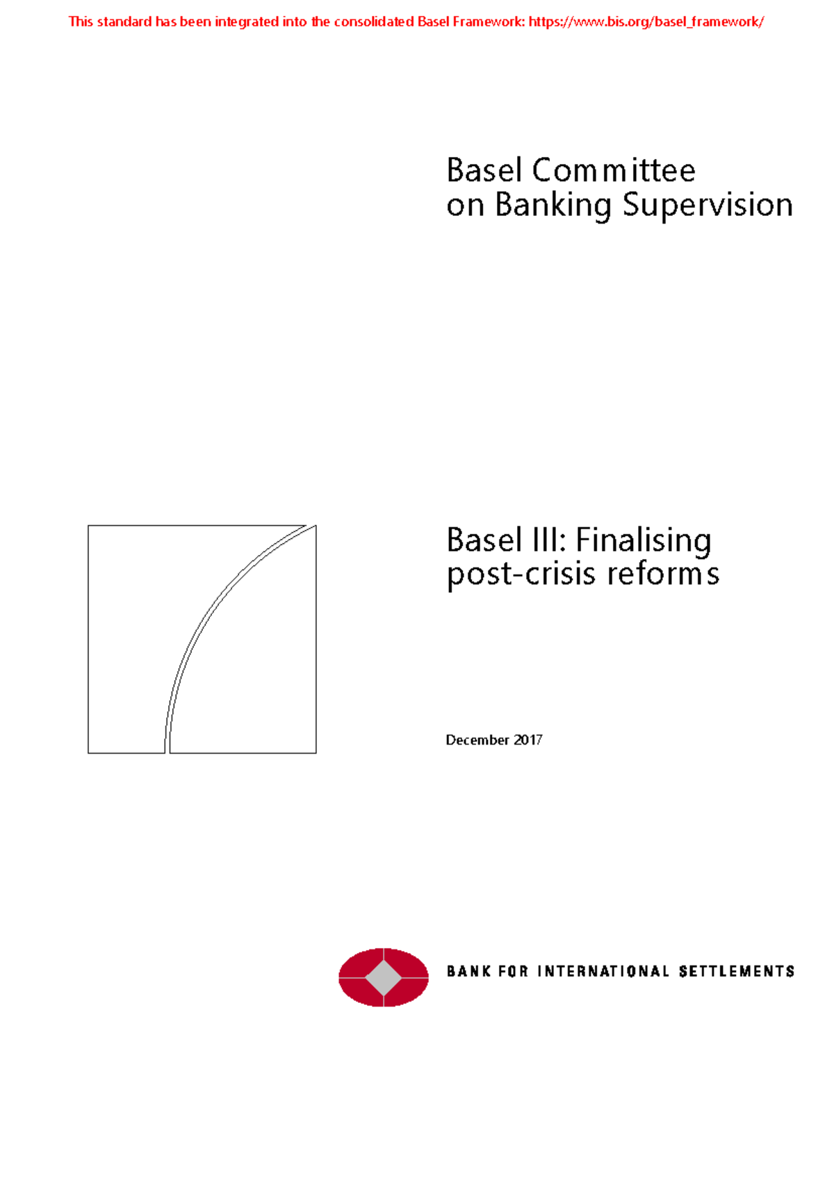 Basel Framework Reforms: Finalisation Overview (D424) - Studocu