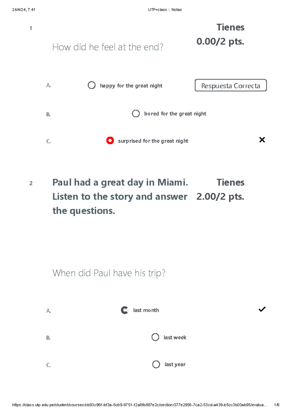 🔴 (AC-S04) Week 04 - Pre-Task Quiz - Listening Comprehension - Studocu