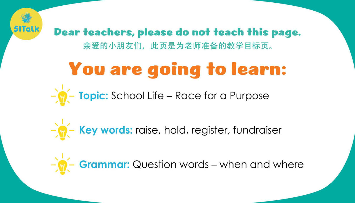 Level 6 Unit 1 Lesson 1: Fundraising and School Life Activities - Studocu