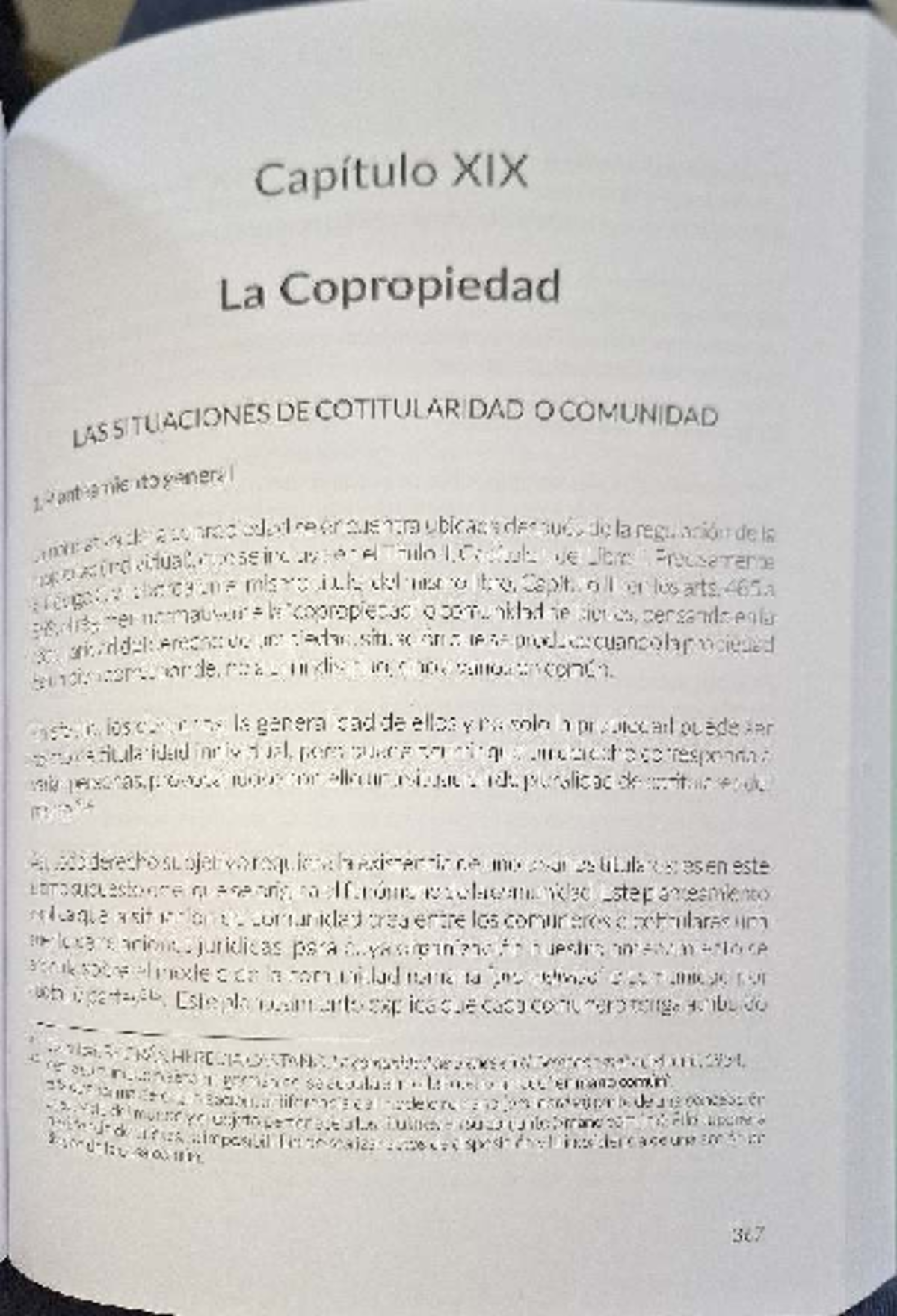 Capítulo XIX: La Copropiedad y Situaciones de Cotitularidad en el ...