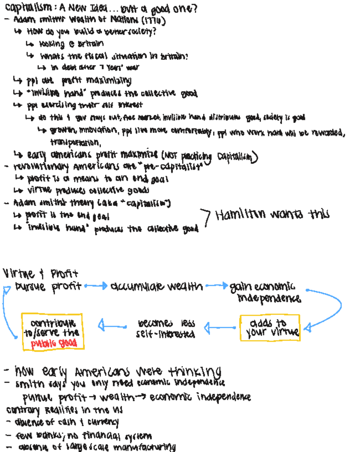Adam Smith's Economic Theories: Insights on Capitalism & Society - Studocu
