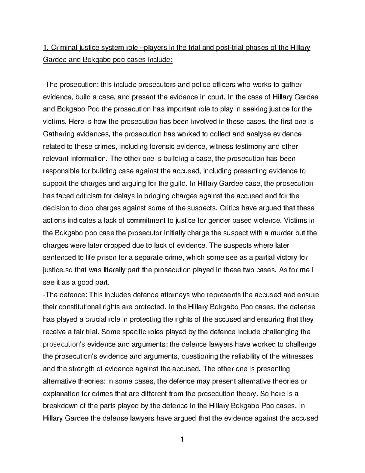 Draft Order Example - High Court of South Africa Case Document - Studocu