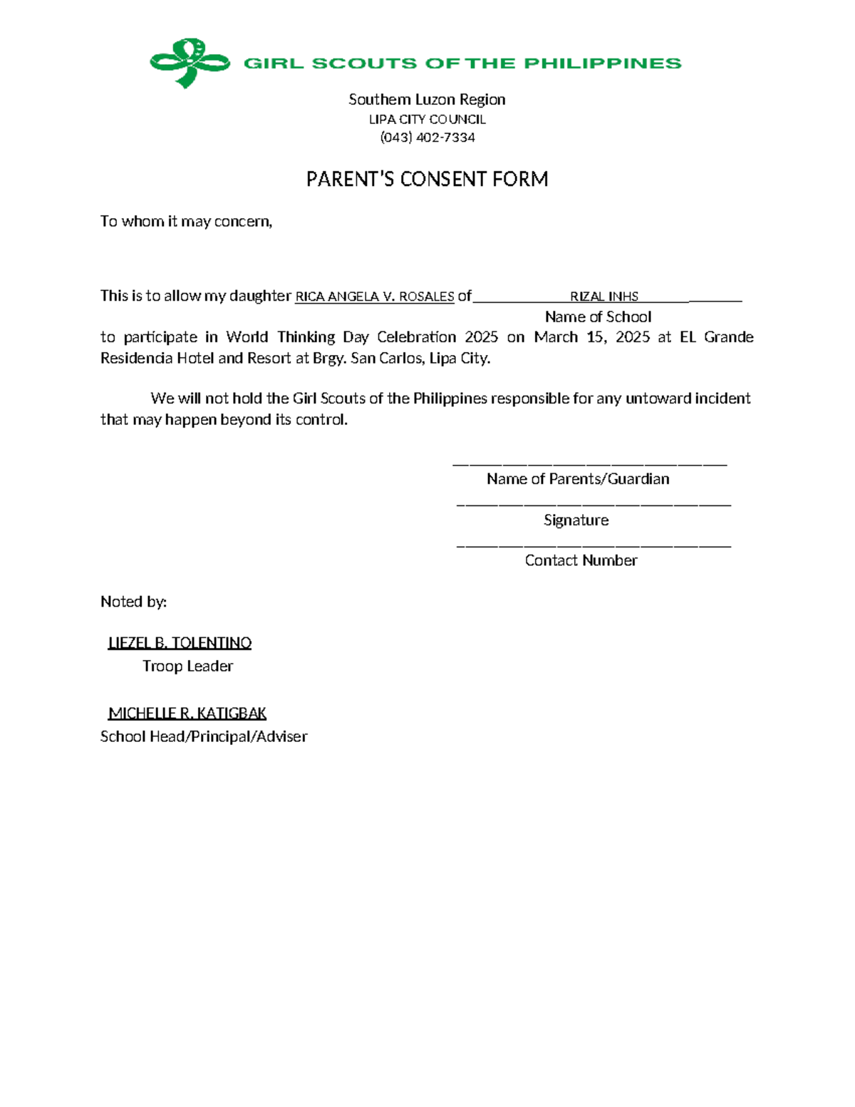 Parent-Consent-WTD - For practice materials - LIPA CITY COUNCIL (043 ...