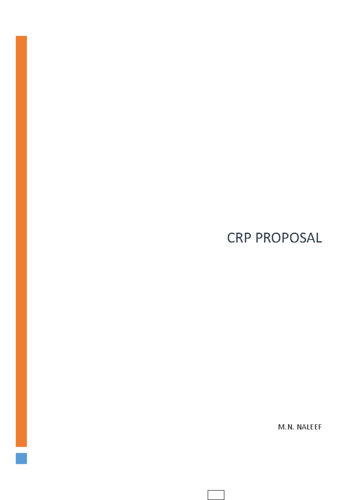 CRP-SEM3 Final Research Project Proposal: Assessing e-Waste Sustainability - Studocu