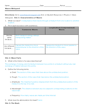Biodiversity activity worksheet T.A.K.S - Name:_Talani Smith Date:6/16 ...