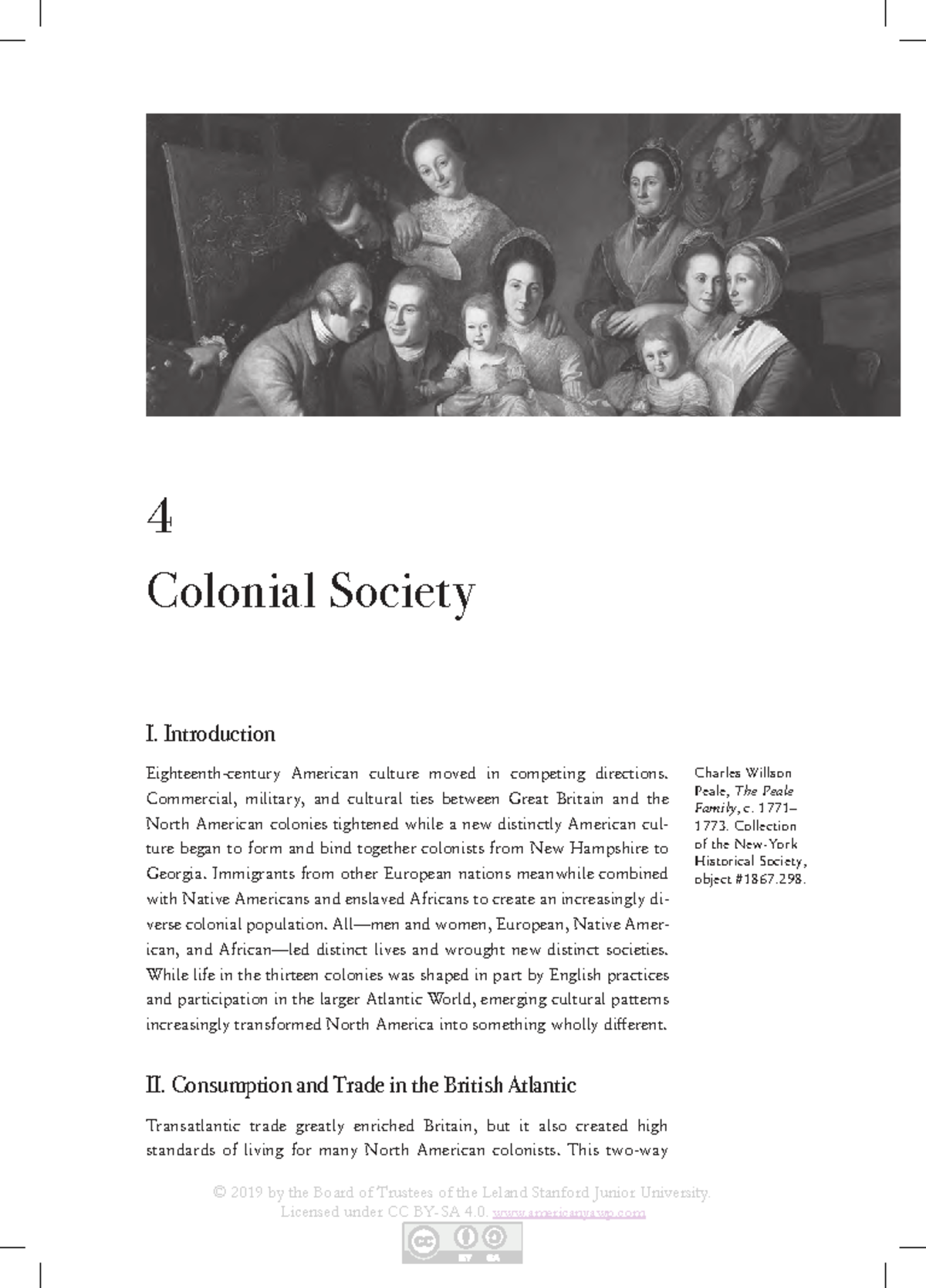 Colonial Society: Cultural Dynamics and Economic Changes (HIST 101 ...