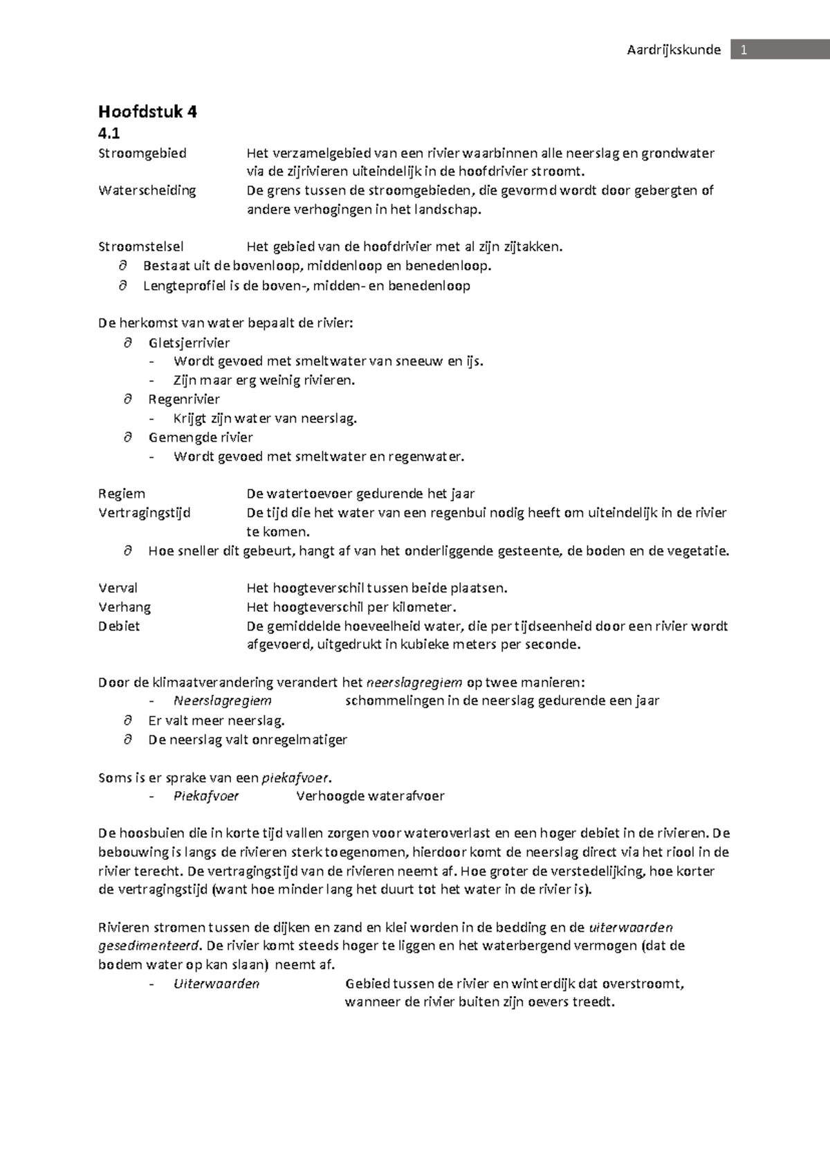 Samenvatting Hoofdstuk 1: Welvaart, Bevolking en Ontwikkeling - Studeersnel