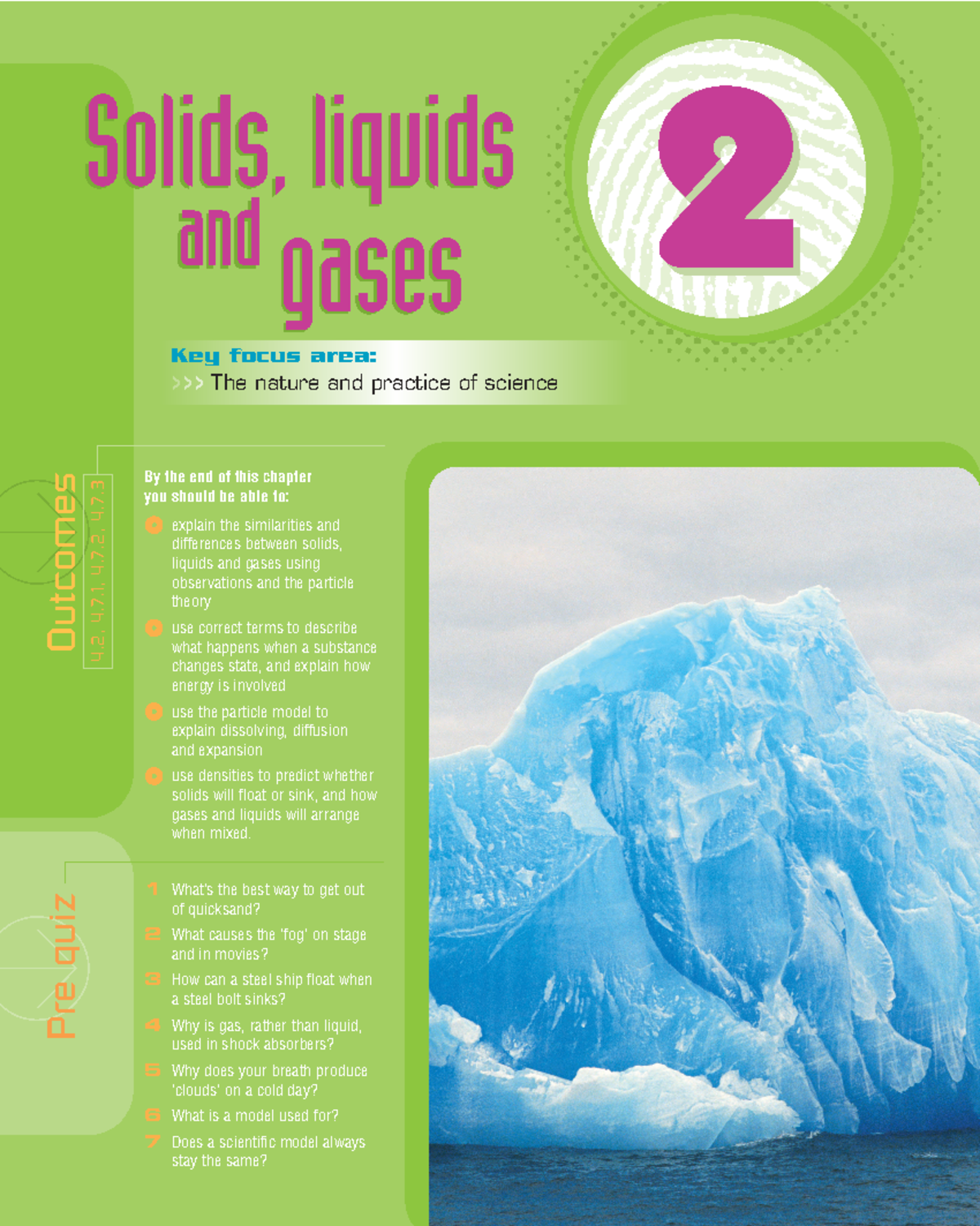 Unit 7.2: Exploring Solids, Liquids, and Gases in Science - Studocu