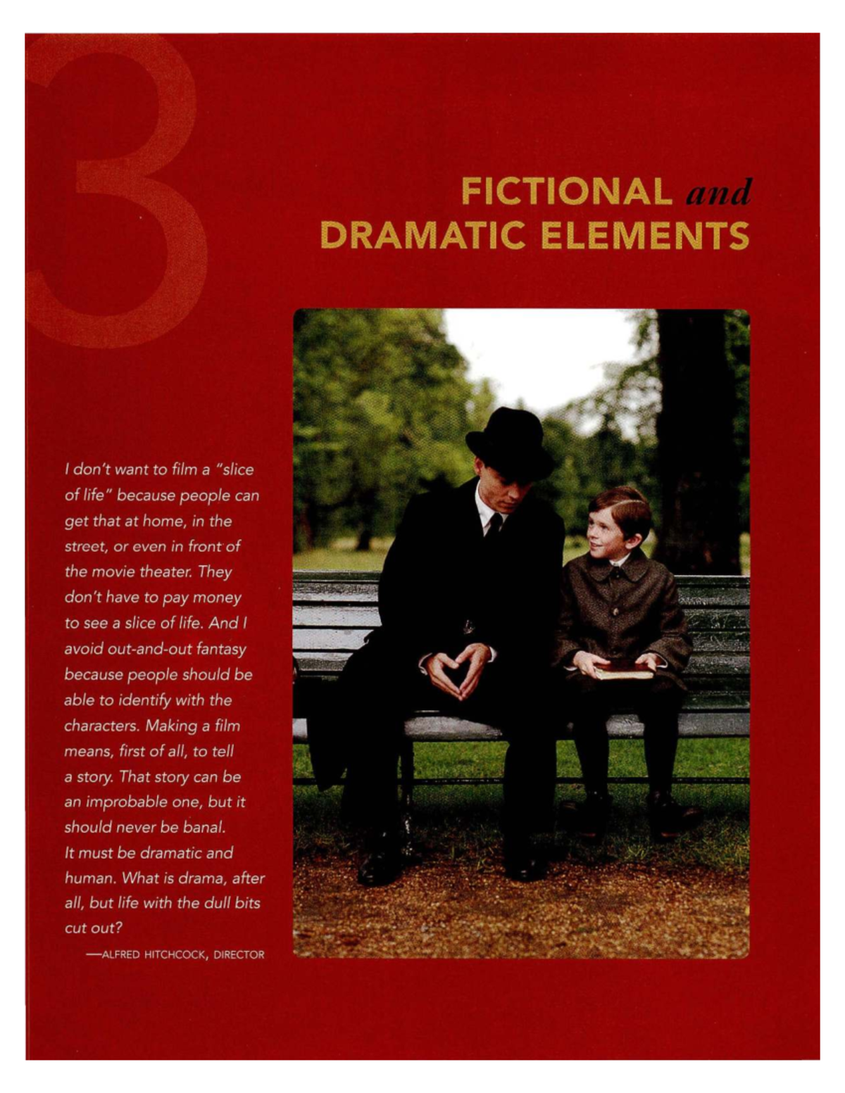 Analyzing Fictional and Dramatic Elements in Film (Course Code: FILM ...