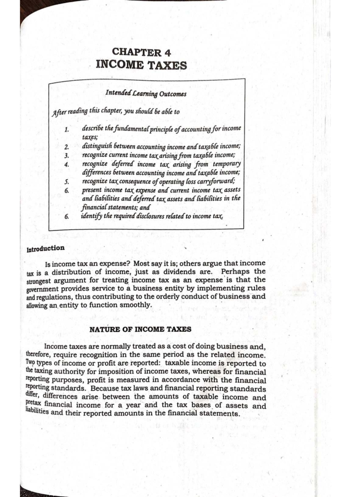 CHAPTER 4: INCOME TAXES - Key Concepts and IAS 12 Overview - Studocu
