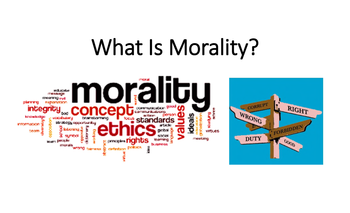 What Is Morality? Understanding Conventional vs. Critical Ethics - Studocu