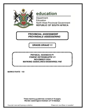 NSC Gr 12 Past Exam Qs P1 Sequences and Series - June 2022 Edition ...