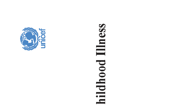 DOH IMCI Chart Booklet: Integrated Management of Childhood Illness ...