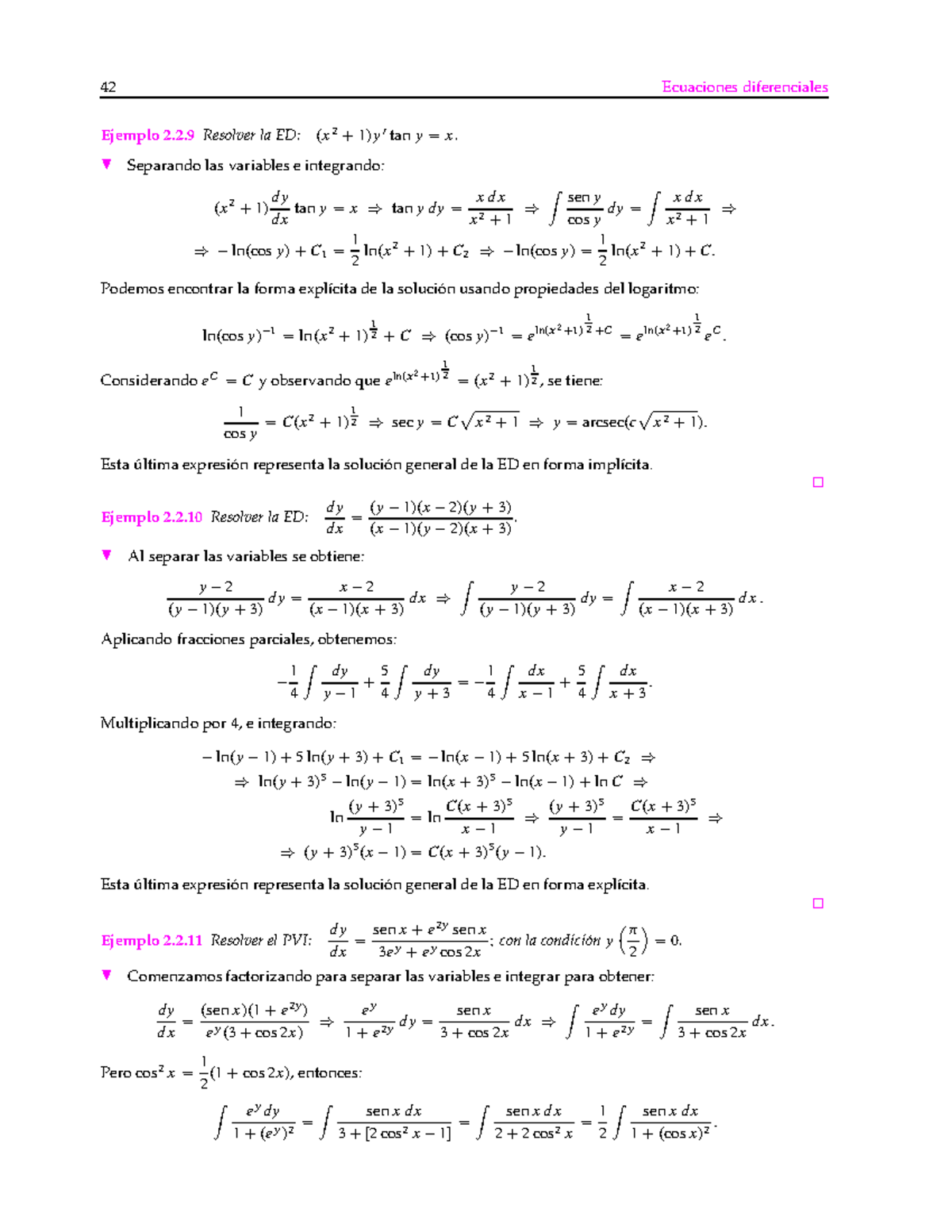 Ejercicios Resueltos de Ecuaciones Diferenciales (02) - Studocu