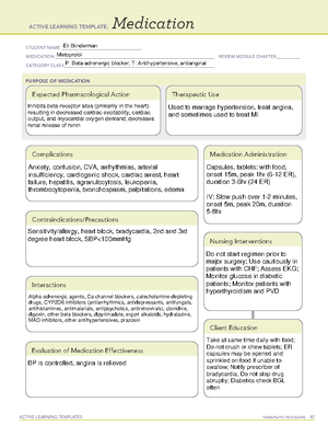 ATI Medication Potassium Chloride - ACTIVE LEARNING TEMPLATES ...