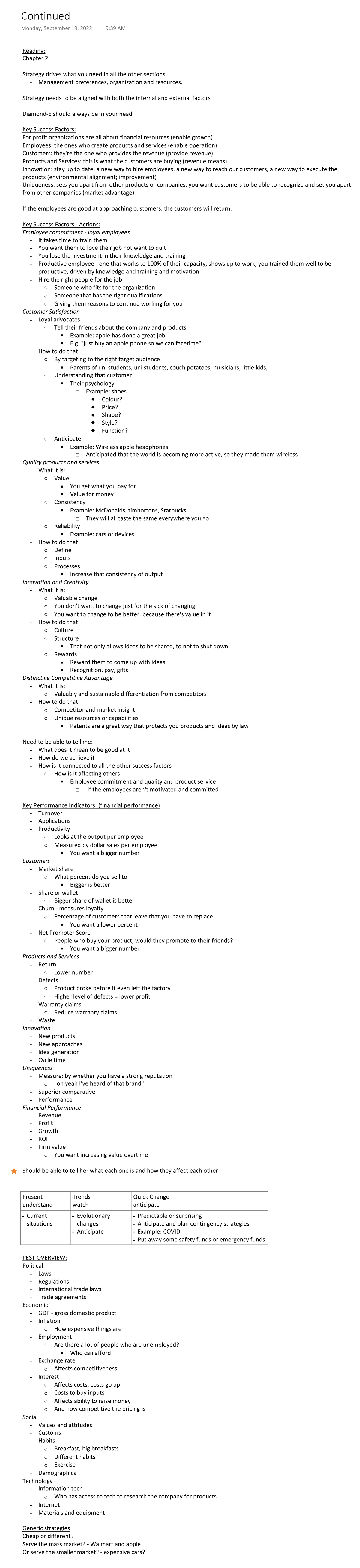 BU111 - Class 3 - Key Success Factors and Strategic Analysis Models ...
