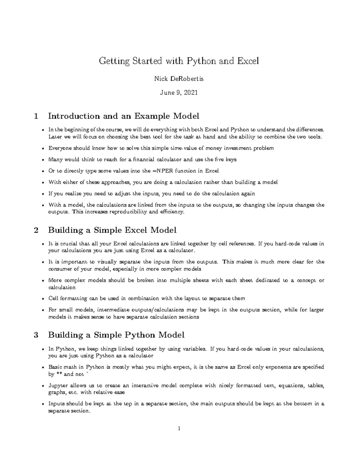 LN2 Final Exam: Integrating Python and Excel for Modeling - Studocu