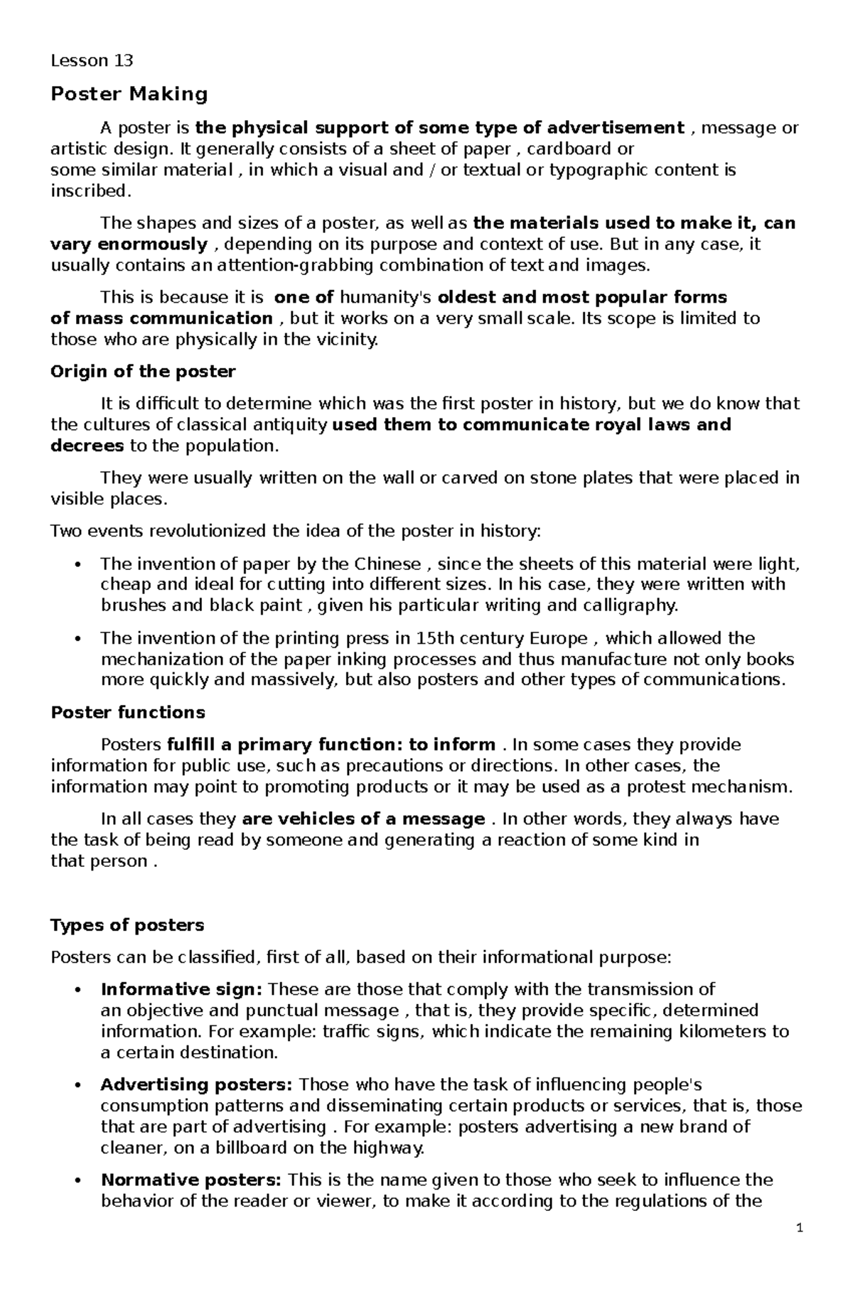 Lesson-13a-Poster - A lesson for our discussion - Lesson 13 Poster ...