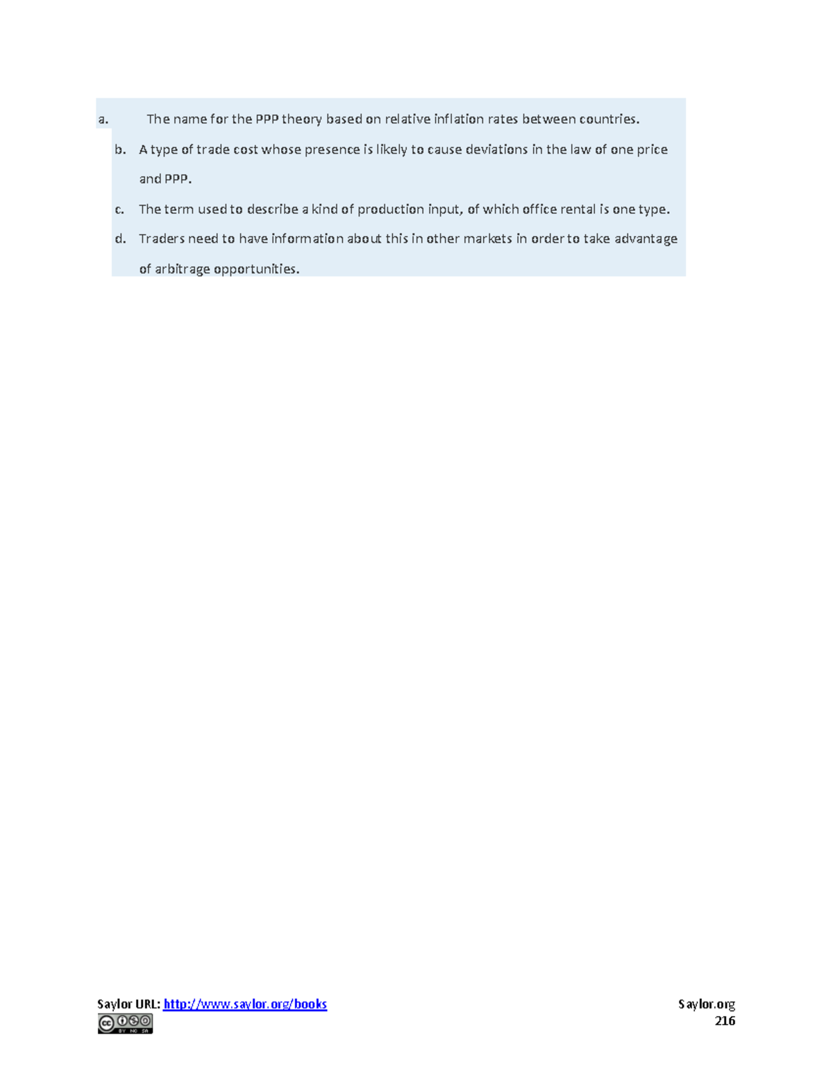 Understanding Purchasing Power Parity (PPP) Theory and Trade Costs ...