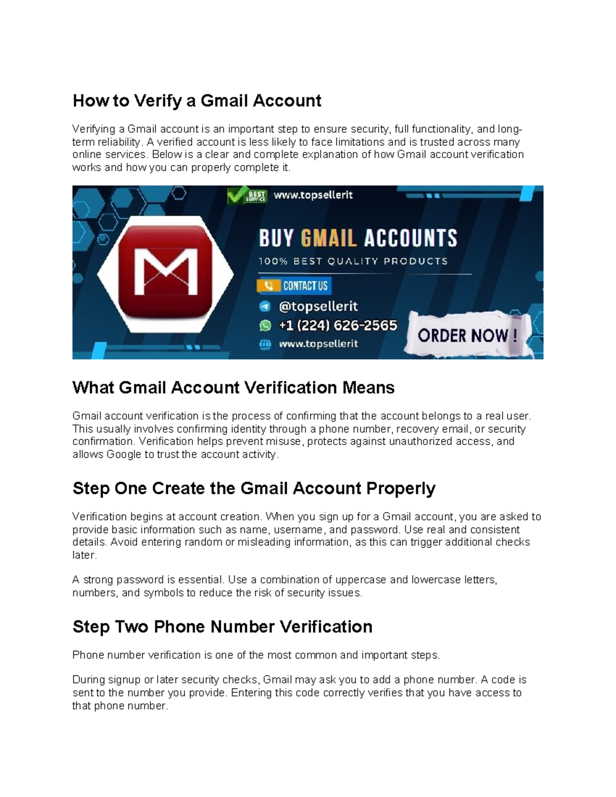 Gmail Account Verification Guide 2026: Steps for Security - Studocu