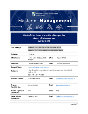 Eun International Financial Management 9e SM CH11 - CHAPTER 11 ...