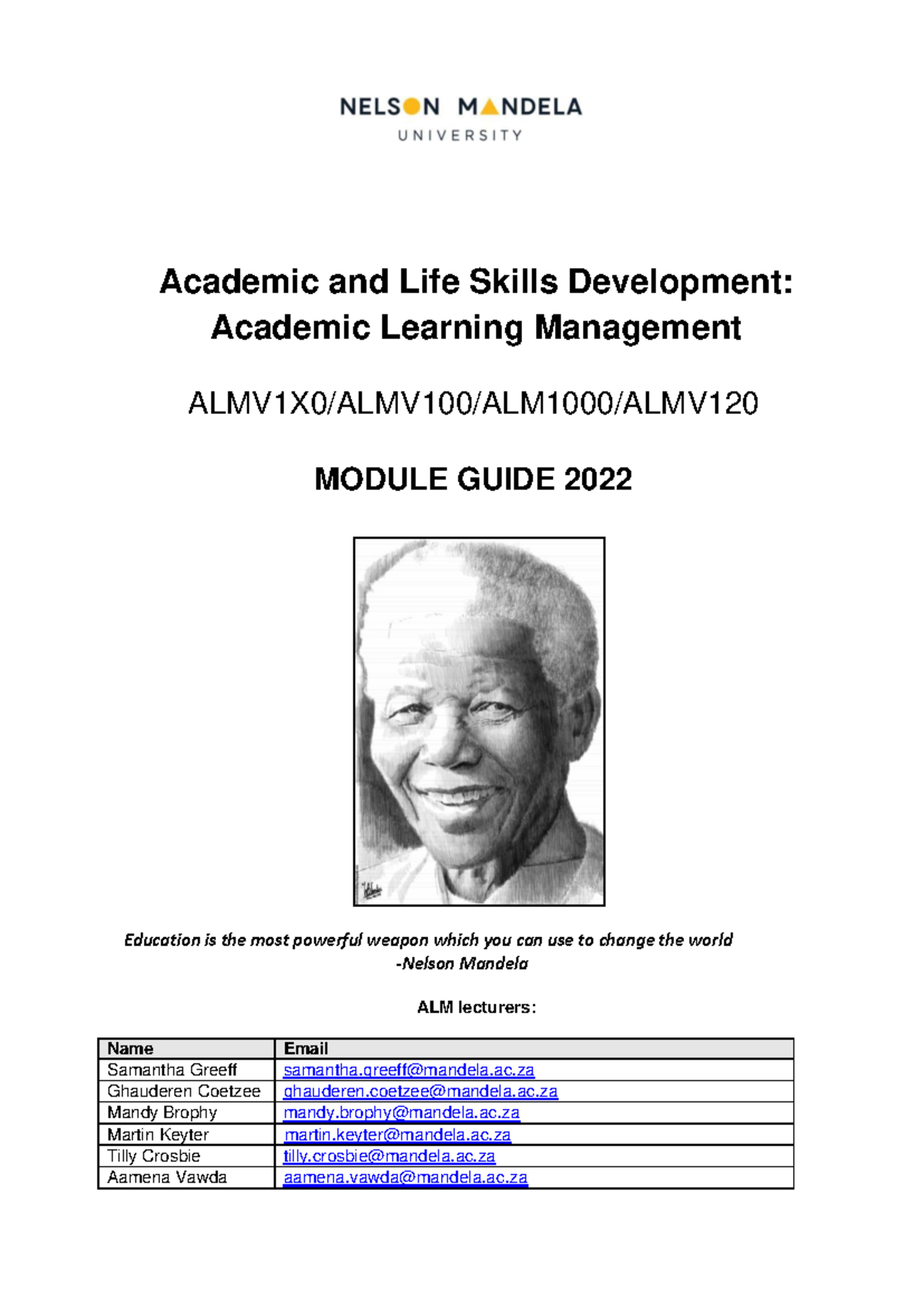 ALM101 First Year Academic Skills Development Guide 2022 - Studocu