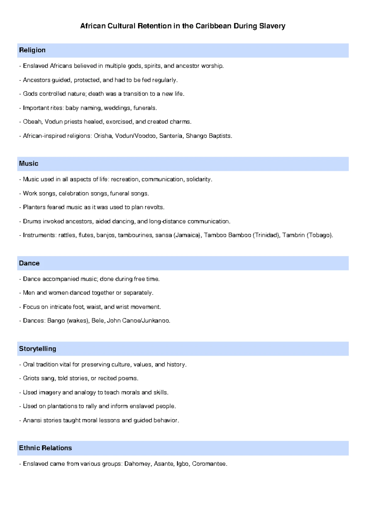 2005-2021 Resistance and Revolt PPQ - Caribbean History Unit 3 ...
