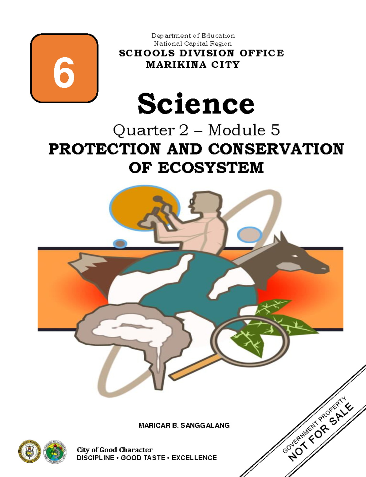 SCI6 Q2 M5 Protection and Conservation of Ecosystems Module - Studocu