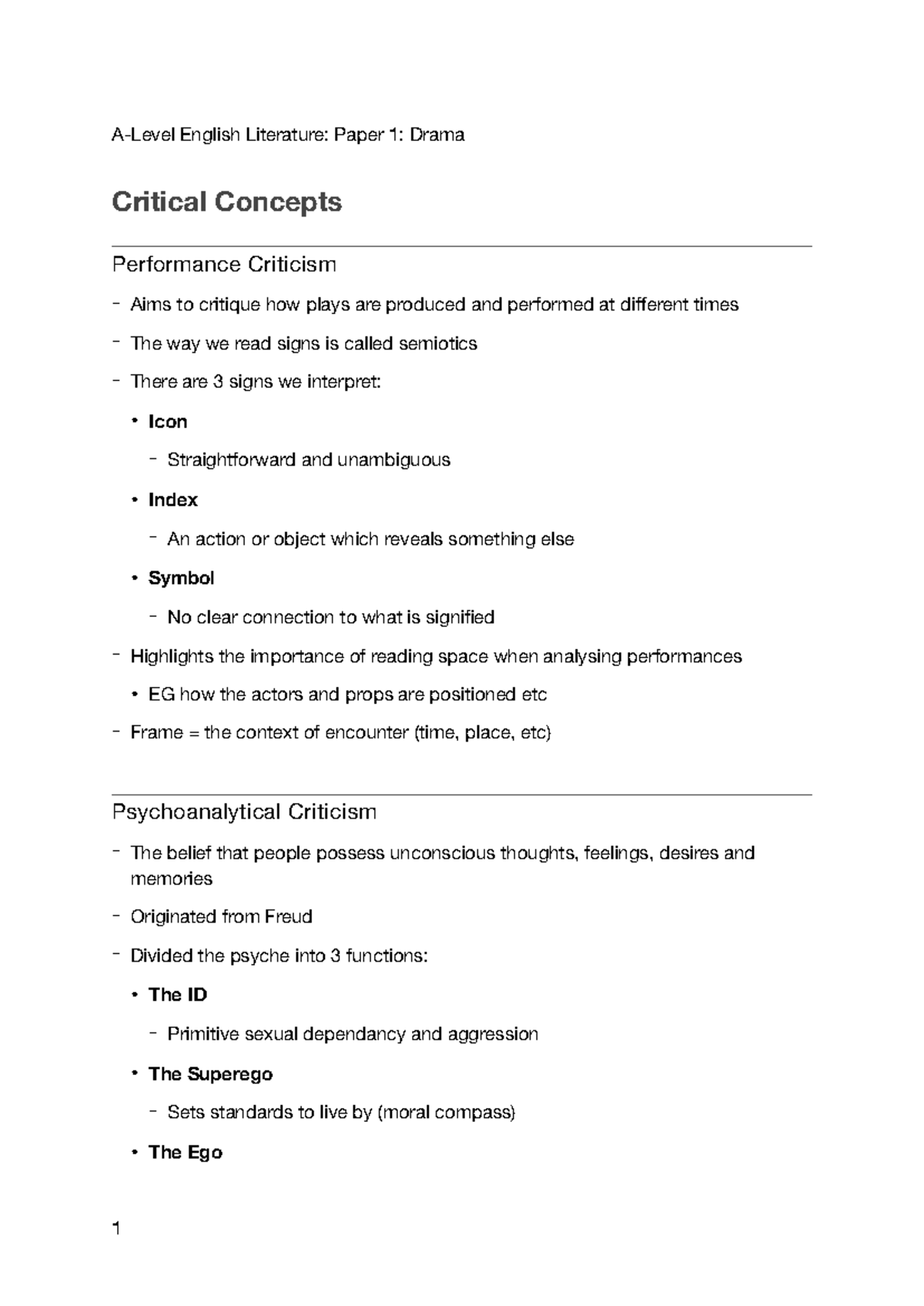 A-Level English Literature: A Streetcar Named Desire Critique Methods ...
