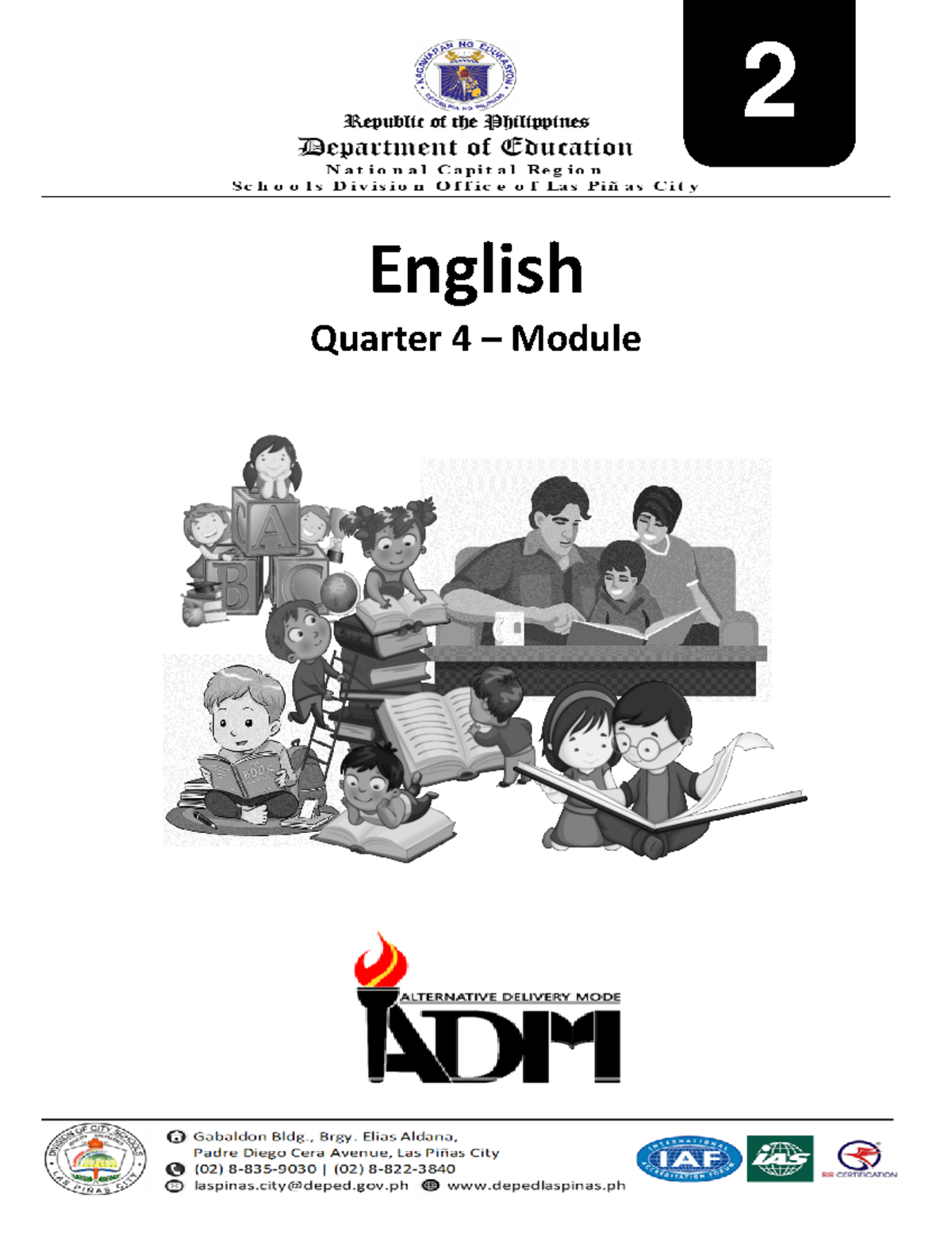 English - dsdsdDdDadDac - English Quarter 4 – Module 2 English – Grade ...