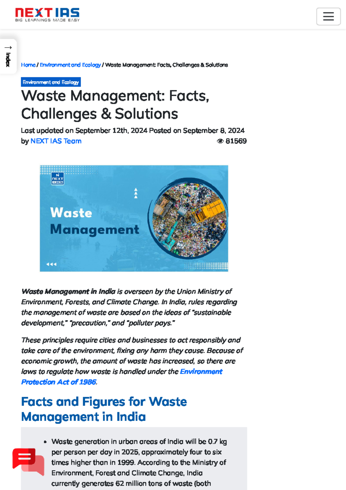 Waste Management in India Facts, Challenges & Solutions - Home ...