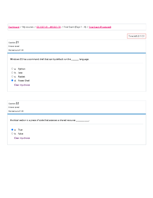 [Solved] A window in Emacs and Vim is called a - Operating Systems 2 (proctored course) (CS 3307 ...