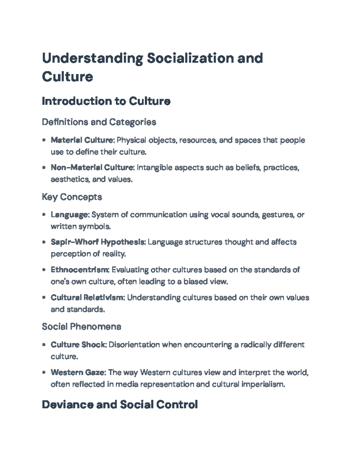 Sociological Insights: Understanding Culture, Socialization, and ...