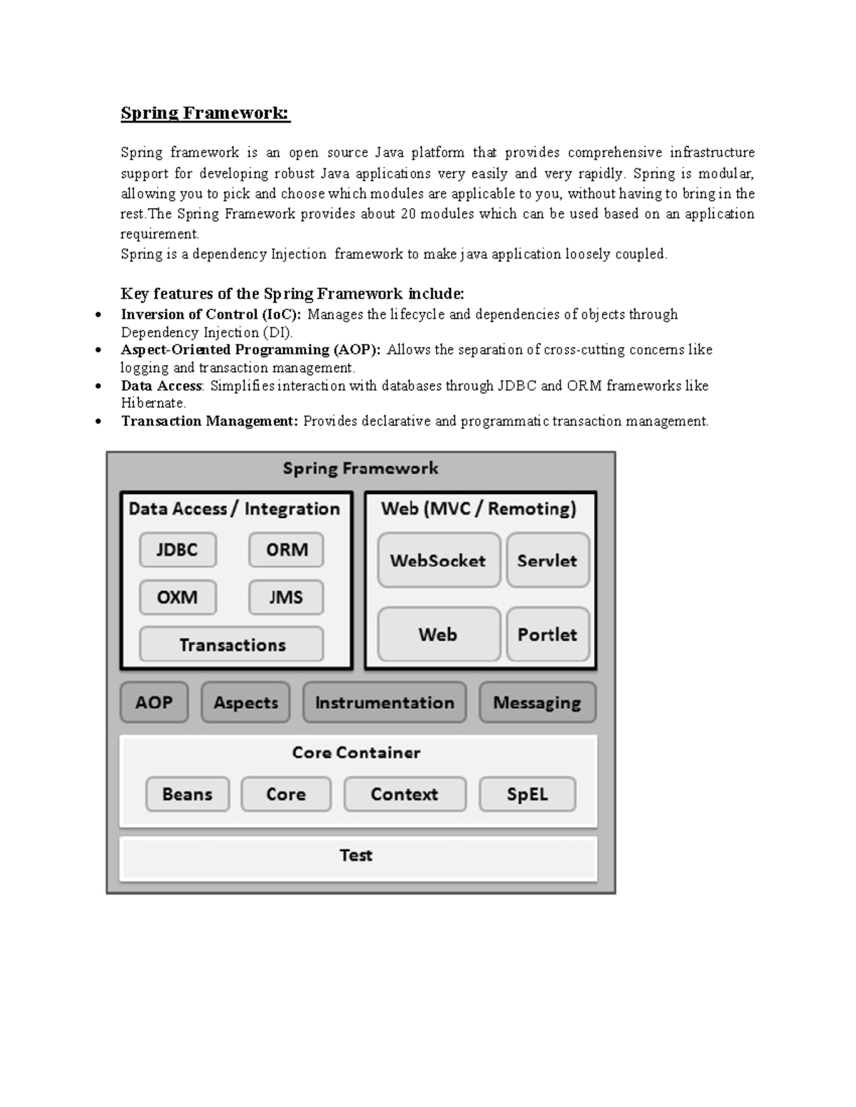 Spring Framework Concepts: Dependency Injection, Design Patterns & AOP ...