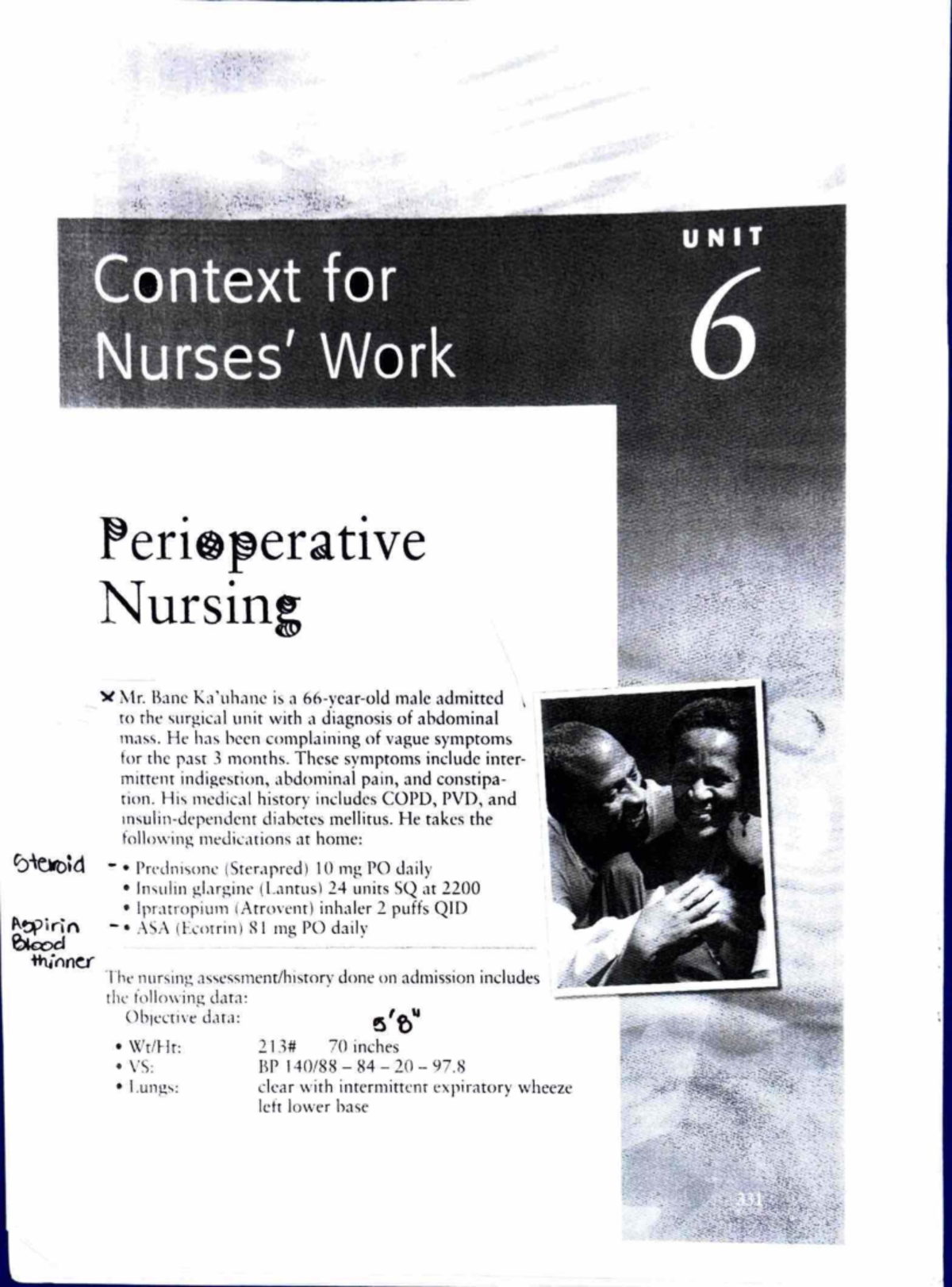 Perioperative Nursing Case Study: Surgical Care for Abdominal Patient ...