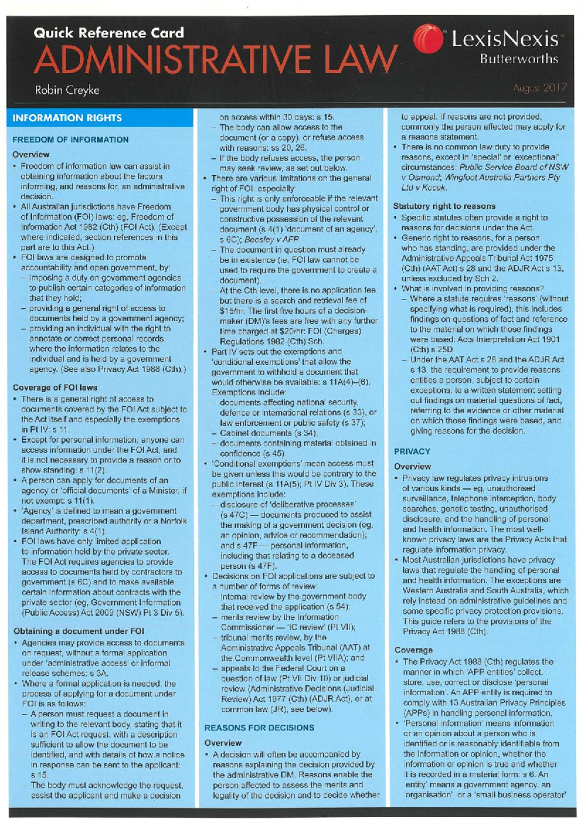 05082024163732-0001 - Lexis Nexis Quick reference guide - . . FREEDOM ...