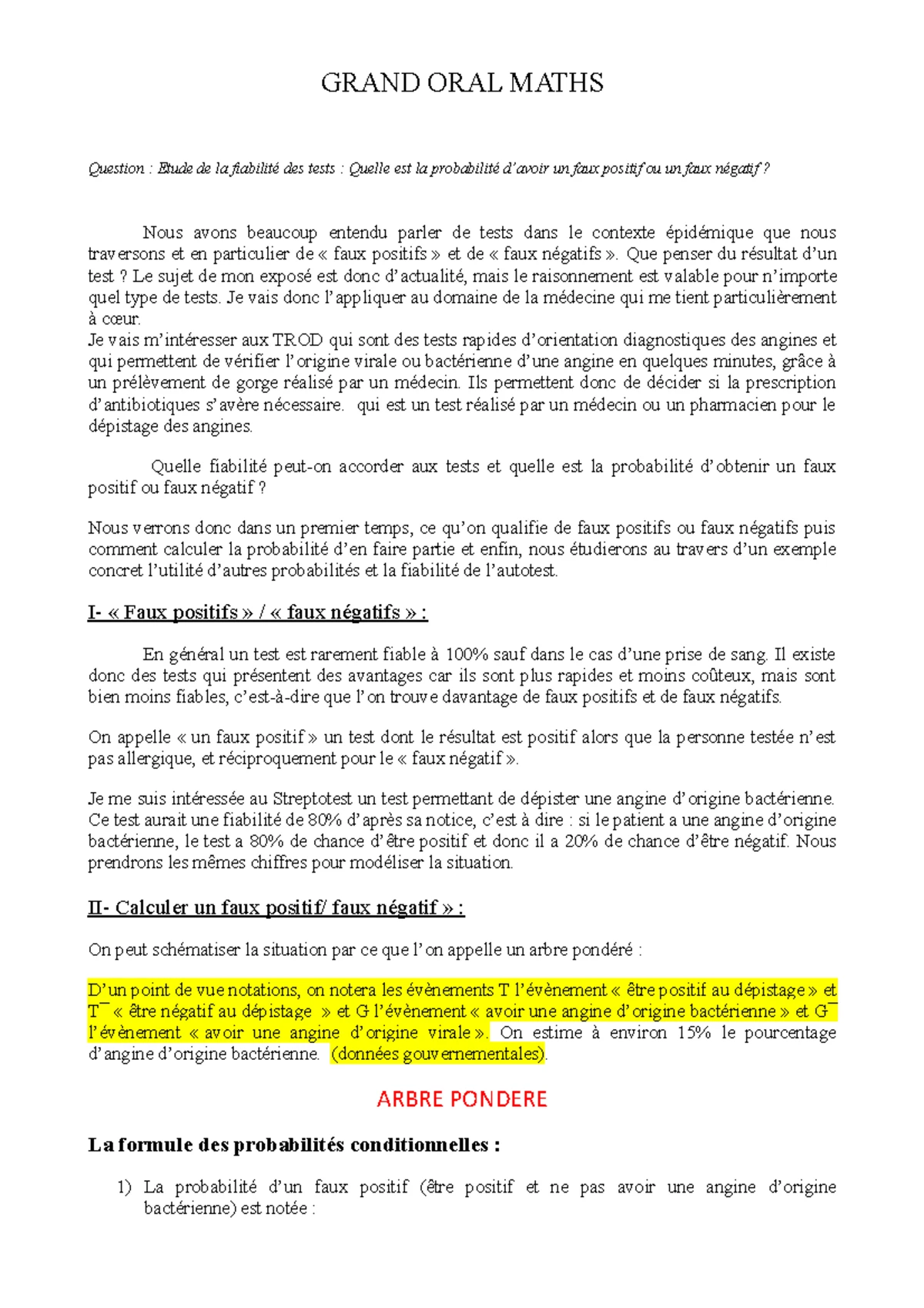 Grand oral sujet 2 - GRAND ORAL Sujet 2 : Comment les équations différentielles permettent de ...