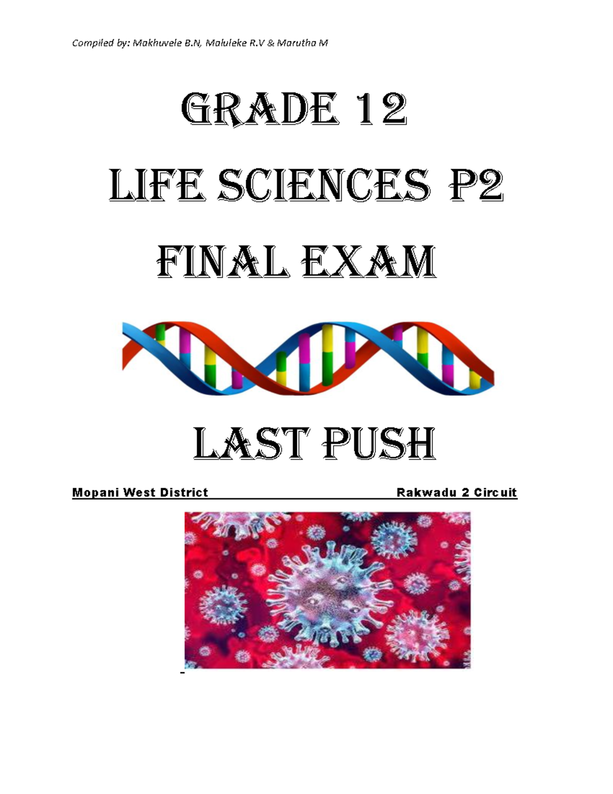 LFSC P2 Final Exam Last Push Study Guide - Studocu