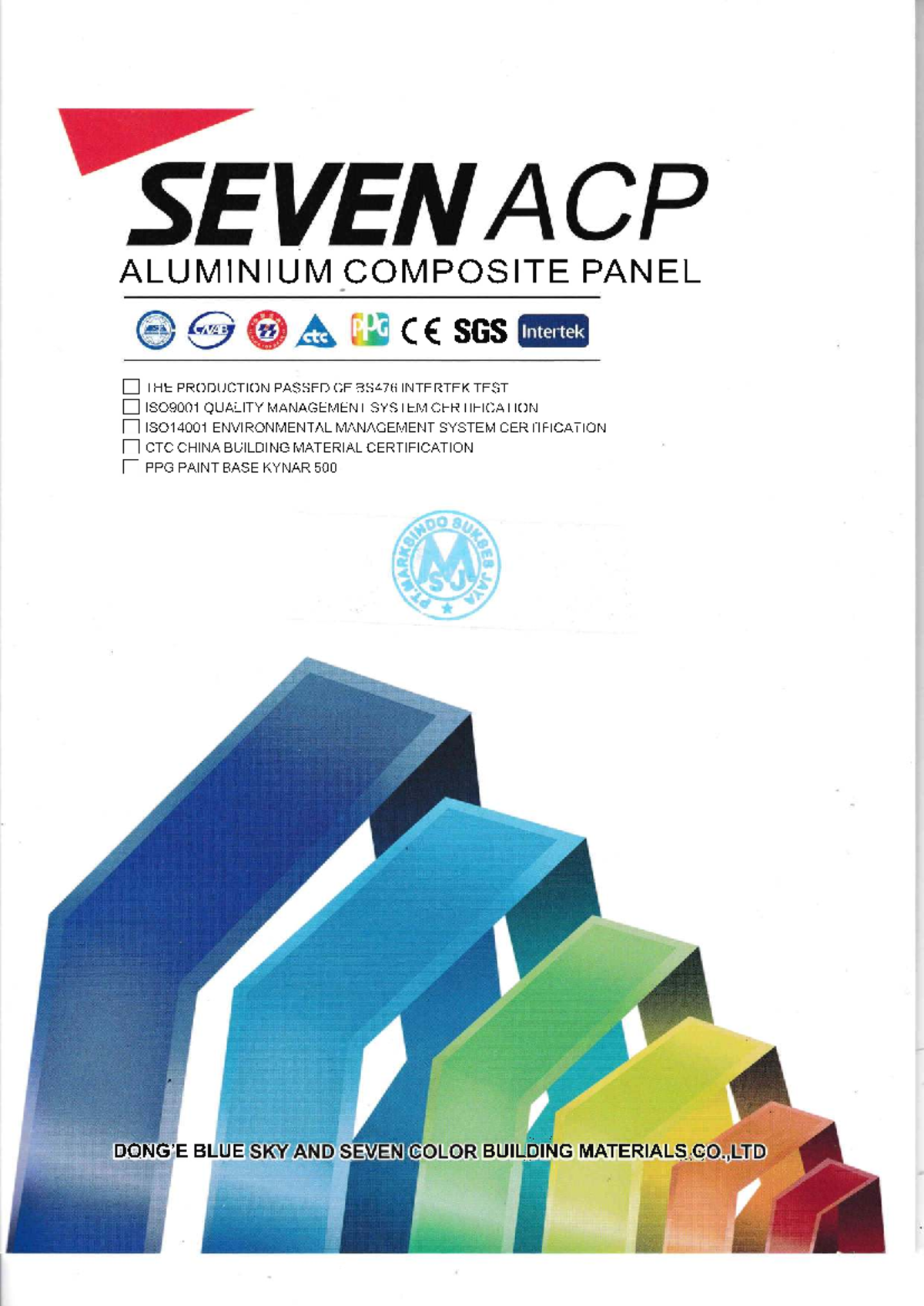 ACP Seven Katalog - Aluminum Composite Panel Certification and ...