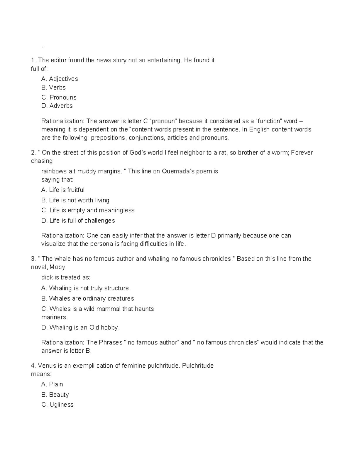 ENG 2 - Comprehensive Study Guide for Language and Literature - Studocu