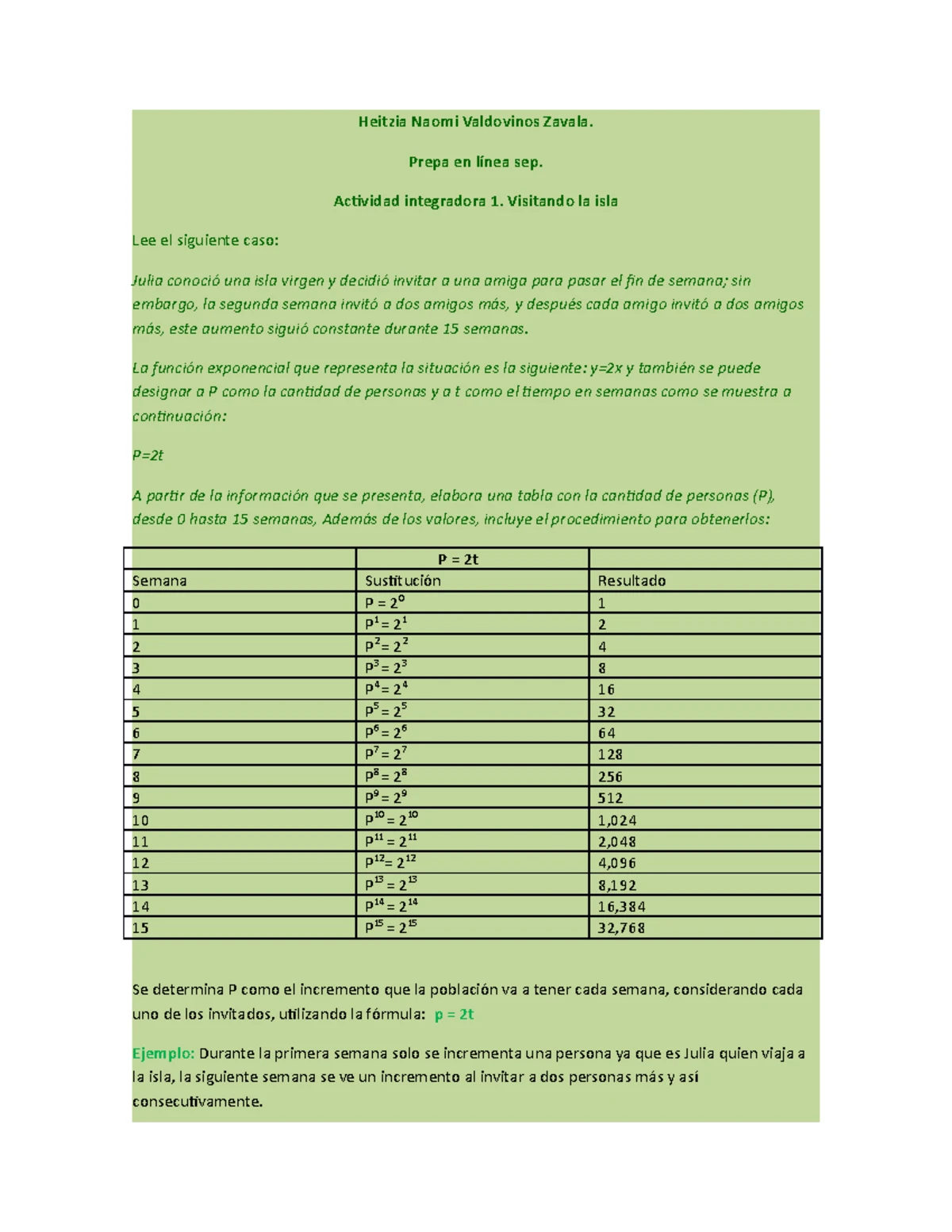 Actividad integradora 4. La mejor opción Modulo 13 - Prepa en Línea ...
