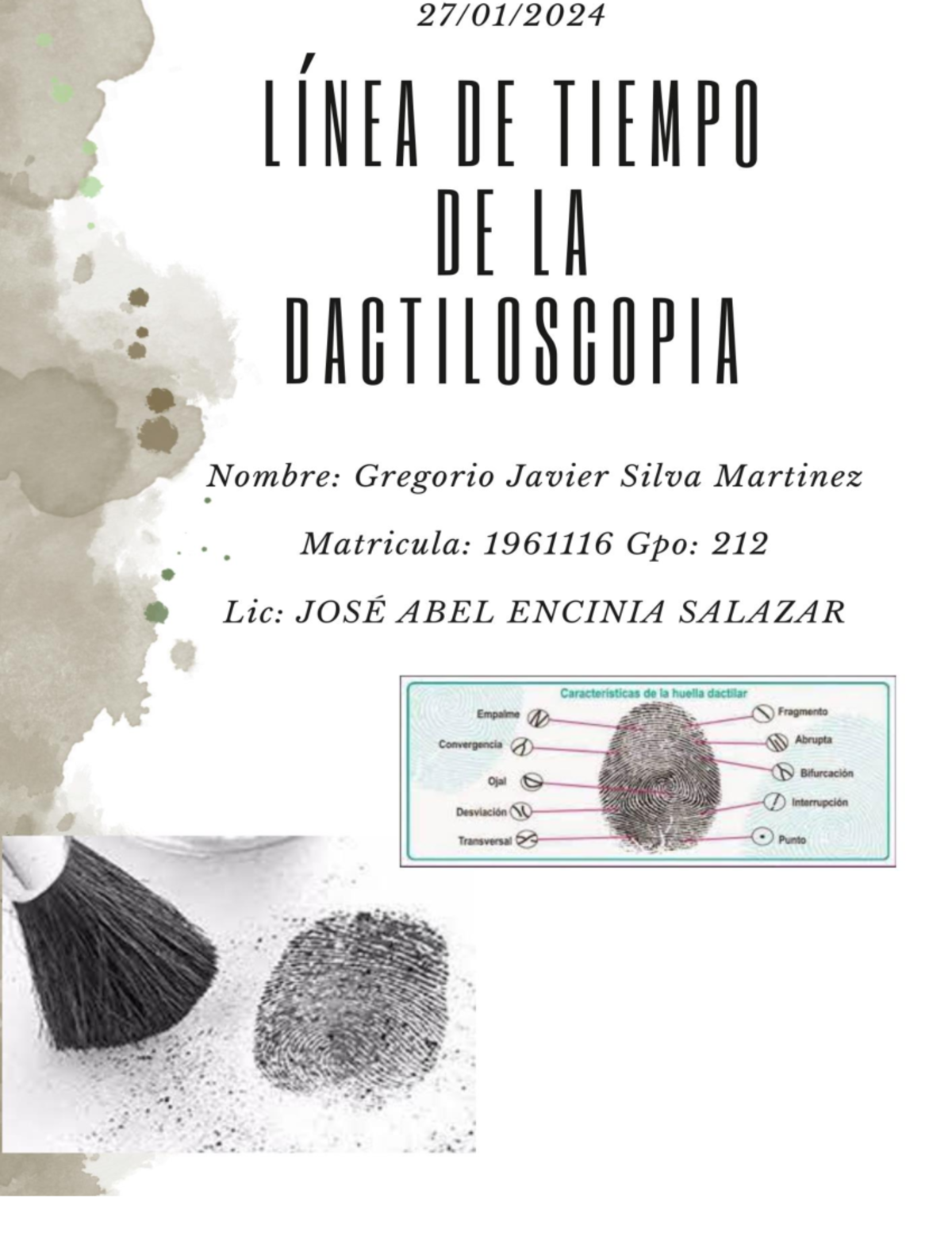 Línea de Tiempo de la Dactiloscopia para SMGJ: Historia y Evolución ...