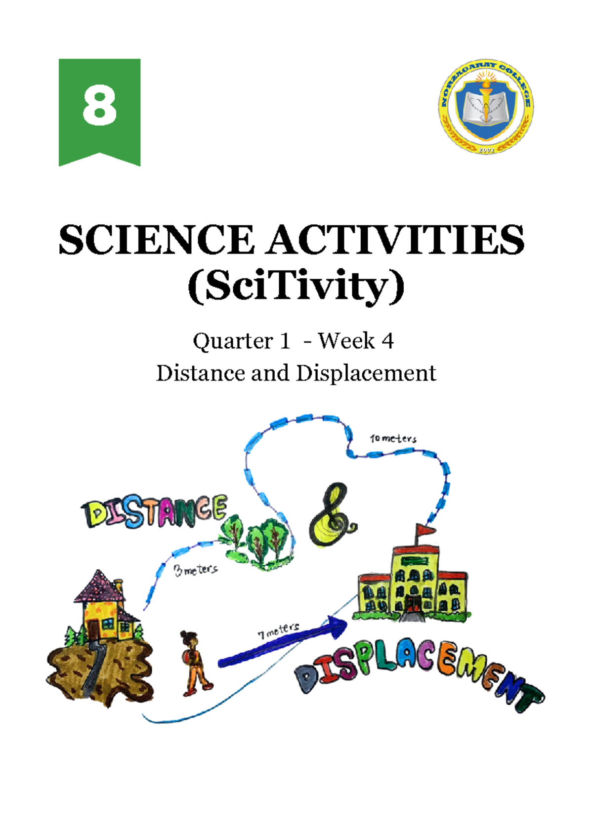Distance AND Displacement-LAS - 8 SCIENCE ACTIVITIES (SciTivity ...