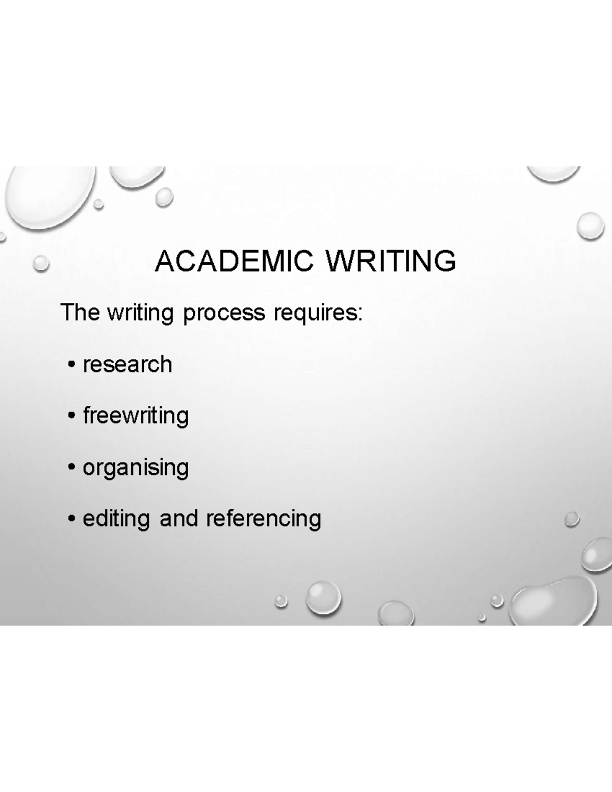 Academic Writing & Referencing Guide (ENG101) - Studocu