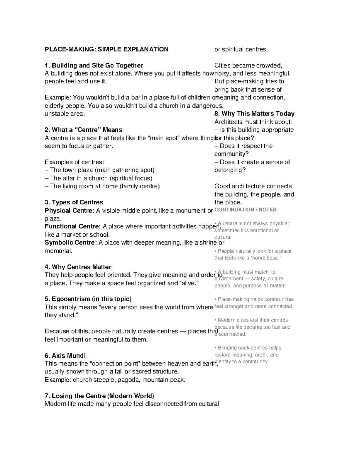 SIMPLE EXPLANATION: Understanding Spiritual Centres in Architecture ...