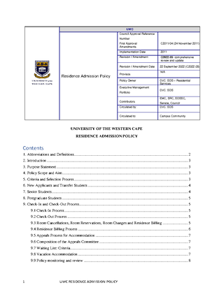 UWC Application Consent form 2025 - University of the Western Cape ...