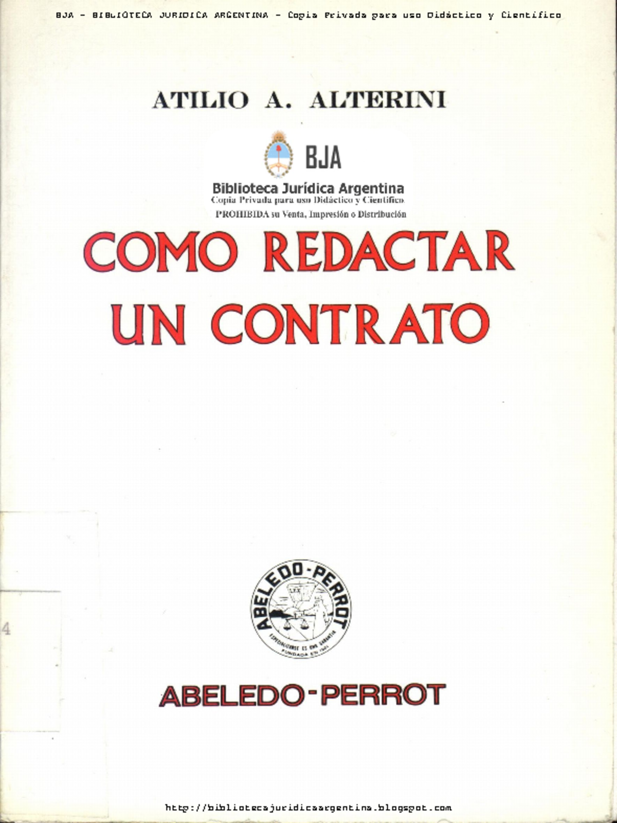 Cómo Redactar un Contrato: Guía Práctica por Atilio Alterini - Studocu